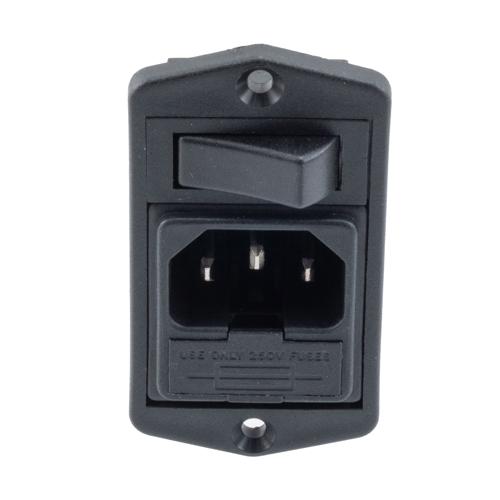 Vertical Power Entry Module, Side-Fixing, Panel-Mount, C14 Inlet ...
