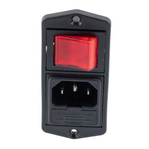 Vertical Power Entry Module, Side-Fixing, Flange-Mount, C14 Inlet ...