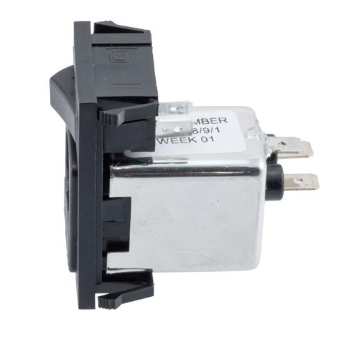 Vertical Power Entry Module, C14 Inlet with integral Fuse Holder ...