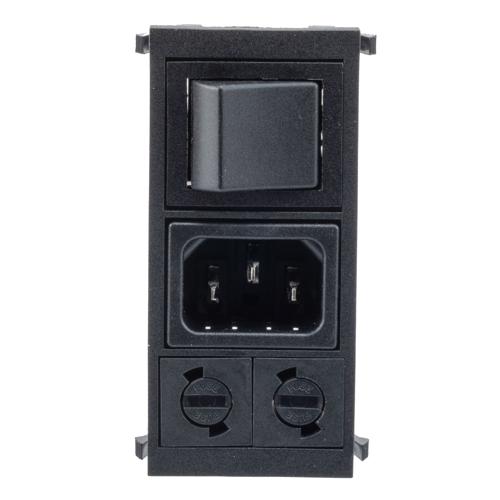 Vertical Power Entry Module, C14 Inlet, a Pair of FX0359 fuse Holders ...