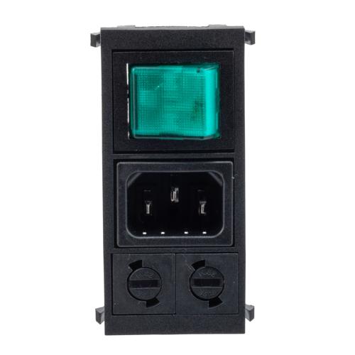 Vertical Power Entry Module, C14 Inlet, a Pair of FX0359 fuse Holders ...