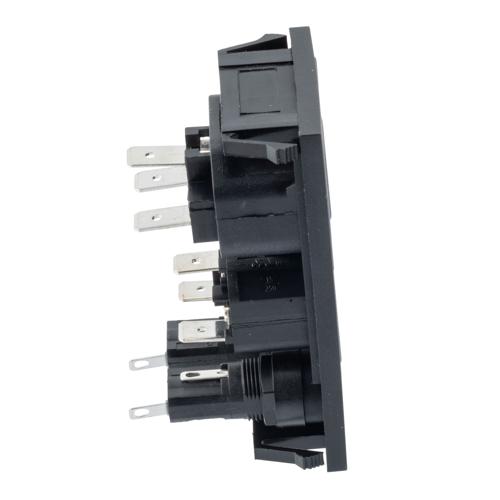 Vertical Power Entry Module, C14 Inlet, a Pair of FX0359 fuse Holders ...