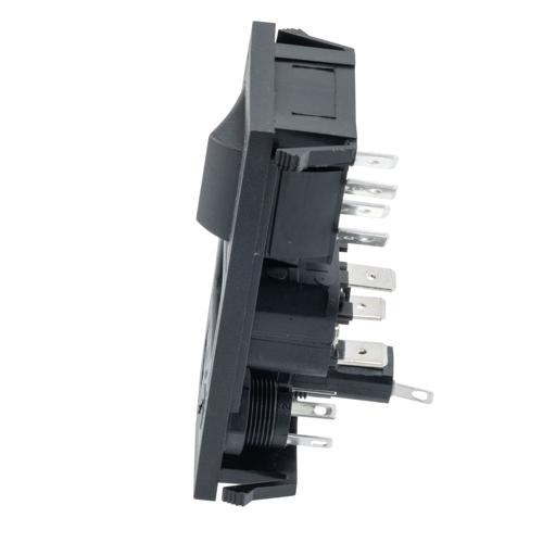 Vertical Power Entry Module, C14 Inlet, a Pair of FX0359 fuse Holders ...