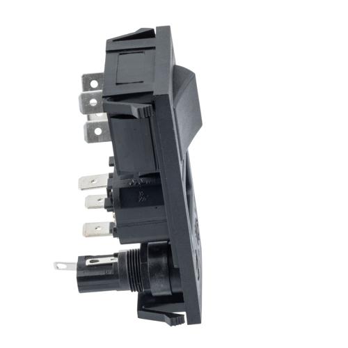 Vertical Power Entry Module, C14 Inlet, a Pair of FX0359 fuse Holders ...