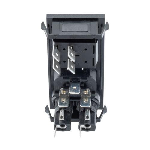 Vertical Power Entry Module, C14 Inlet, Paired FX0359 fuse Holders ...