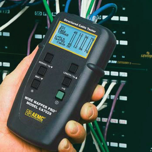AEMC CA7028 Wire Mapper Pro LAN Cable Tester - AEMC-CA7028