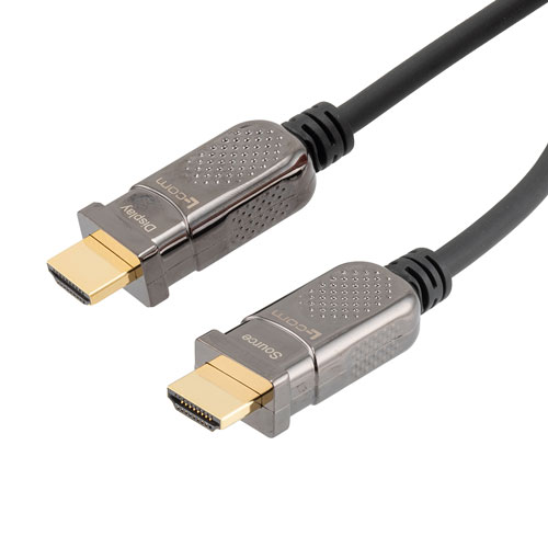 HDMI 2.1 Active Optical Cable, Armored, 8K, 40 Meters
