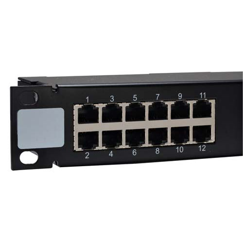 19-Inch 1U Patch Panel 8xMRJ21 by 48xRJ45 Ports 10/100/1000 - ASY21000-006