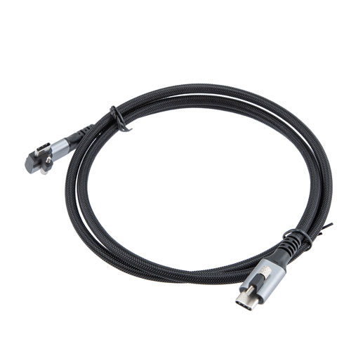 USB 3.2 Locking Cable, Type C Male Top Screw to Right Angle Top Screw ...