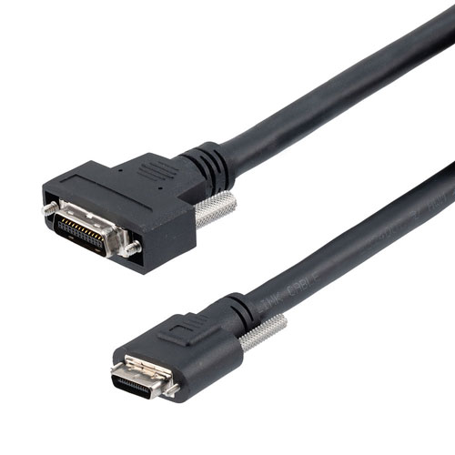 Camera Link Machine Vision Cable Assembly, MDR26 male plug to SDR26 ...