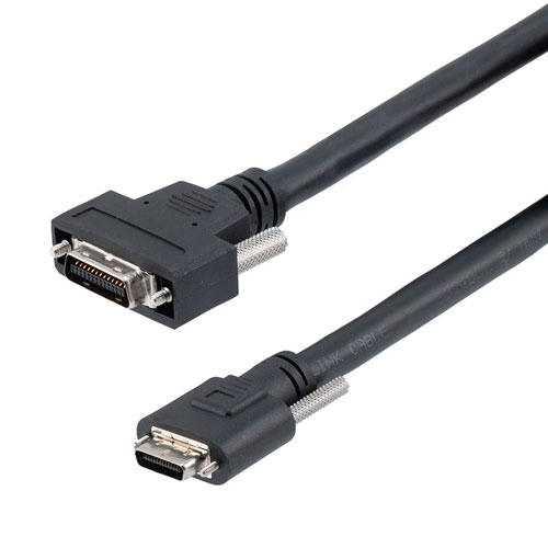 Camera Link Machine Vision Cable Assembly, MDR26 male plug to SDR26 ...