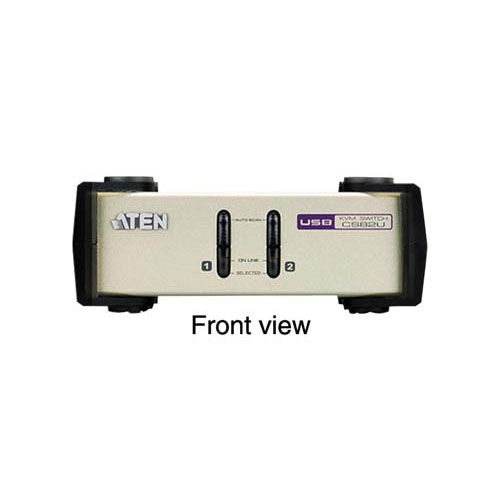 Aten Desktop 2 port PS/2-USB KVM Switch - CS82U