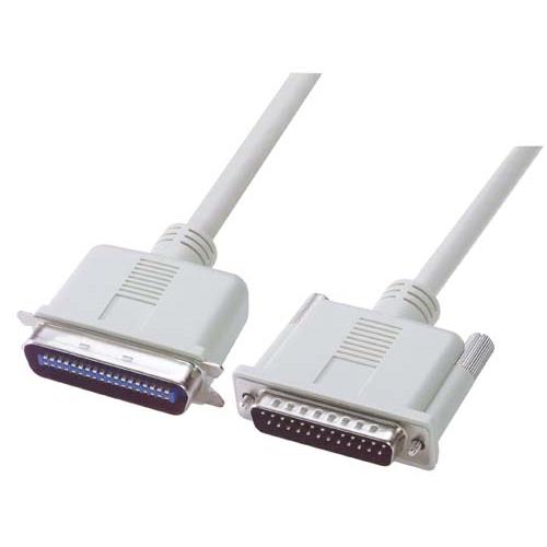 IEEE-1284 Molded Cable, DB25M / CEN36M, 10.0m - CSM84AB-10M