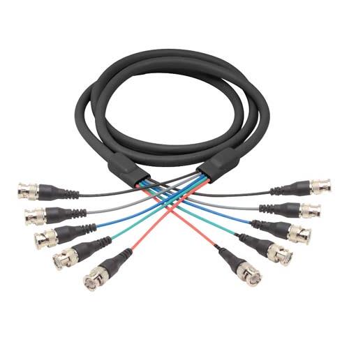 Premium RGB Multi-Coaxial Cable, 5 BNC Male / Male, 7.5 ft - CTL5B-7.5B