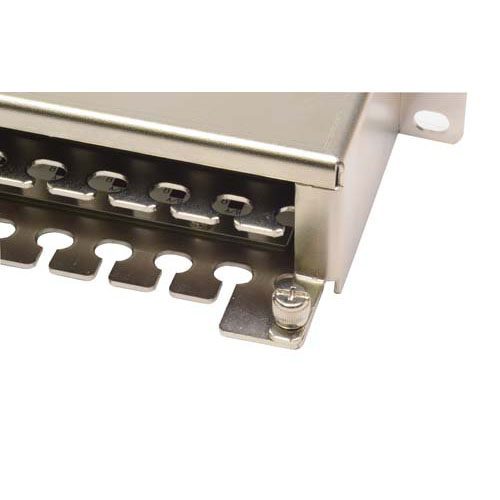 Cat6 Patch Panel, 48-Port Shielded EIA568A/B - DCP110C6-48S