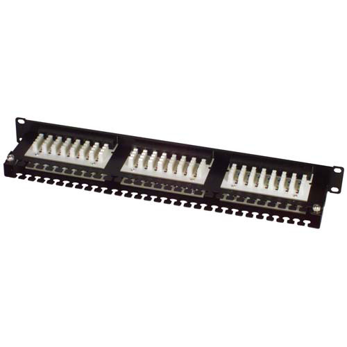 Cat6 Patch Panel, 48-Port UTP EIA568A/B - DCP110C6-48
