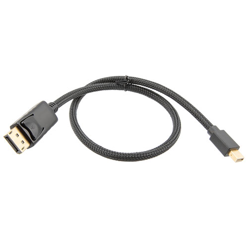 DisplayPort to Mini DisplayPort Male to Male, 4K, nylon braided cable ...