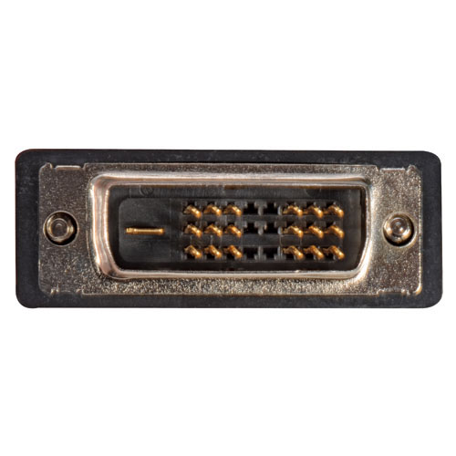 DVI-D Single Link LSZH DVI Cable Male / Male 45 Degree Left, 0.5 m ...