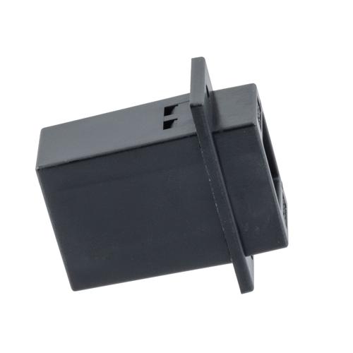 USB 3.0 Double Stack Adapter Coupler, ECF Flange Type 4 Panel Mount ...