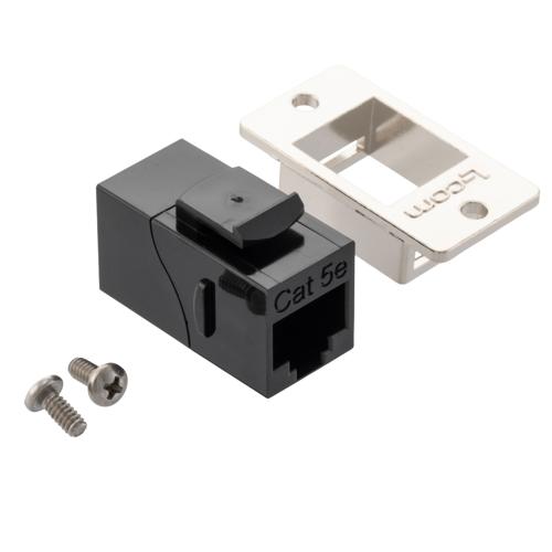 Cat5e RJ45 Coupler Unshielded (8x8) Panel Mount Style - ECF504-C5