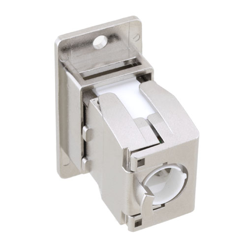 Panel Mount Category 6 Shielded Keystone Jack Tool-less w/ PoE+ ...