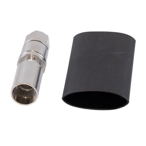 75 Ohm F Male Connector For LMR-400-75 Cable, Crimp/Non-Solder Contact