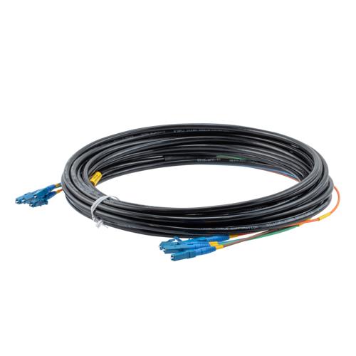LC UPC 4x to LC UPC 4x, SM OS2, military tactical distribution cable ...