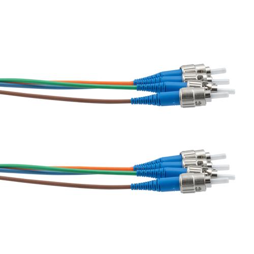 ST UPC 4x to ST UPC 4x, SM OS2, military tactical distribution cable ...