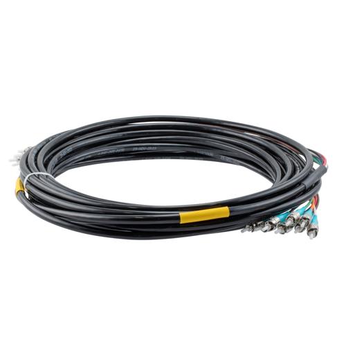 ST UPC 8x to ST UPC 8x, MM OM3, military tactical distribution cable ...