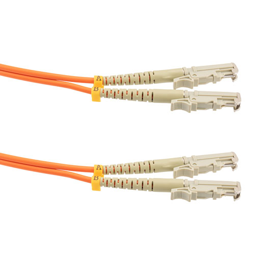 Fiber Optic Patch Cable E2000/PC-E2000/PC Duplex 100/140 Large Core ...