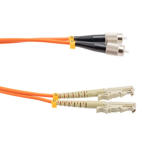 Fiber Optic Patch Cable FC/PC-E2000/PC Duplex 100/140 Large Core ...
