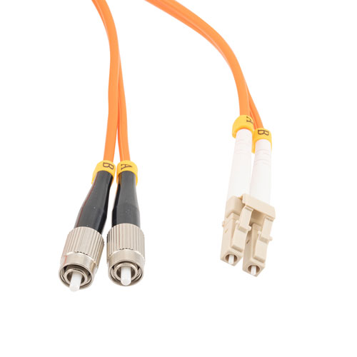 Fiber Optic Patch Cable FC/PC-LC/PC Duplex 100/140 Large Core Multimode ...