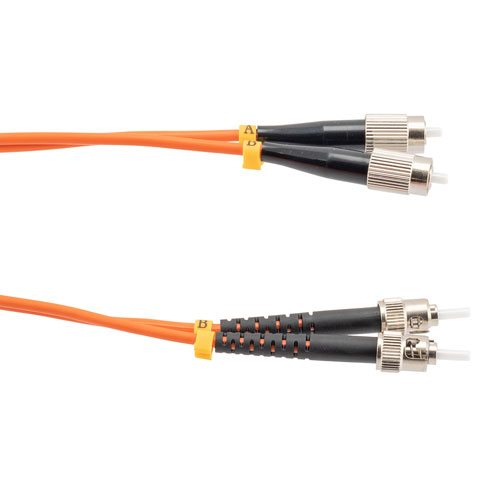 Fiber Optic Patch Cable FC/PC-ST/PC Duplex 100/140 Large Core Multimode ...