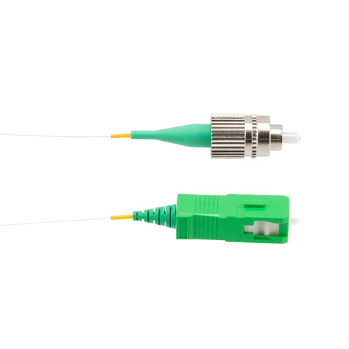 Fiber Optic Patch Cable, FC/APC Narrow Key to SC/APC Simplex PM ...