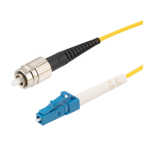 Fiber Optic Patch Cable, FC/PC Narrow Key to LC/PC Simplex PM ...