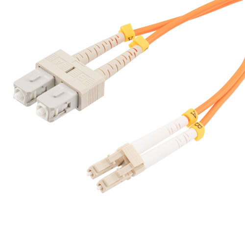 Fiber Optic Patch Cable SC/PC-LC/PC Duplex 100/140 Large Core Multimode ...