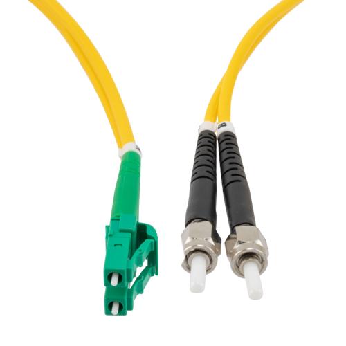 Fiber Optic Patch Cable SMA/APC-LC/APC Duplex 9.25/125 OS1 Single Mode ...