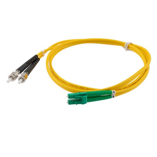 Fiber Optic Patch Cable SMA/APC-LC/APC Duplex 9.25/125 OS1 Single Mode ...