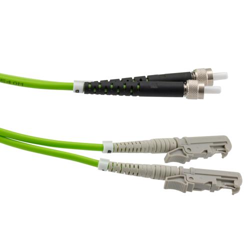 Fiber Optic Patch Cable SMA/PC-E2000/PC Duplex 50/125 OM5 Multimode ...