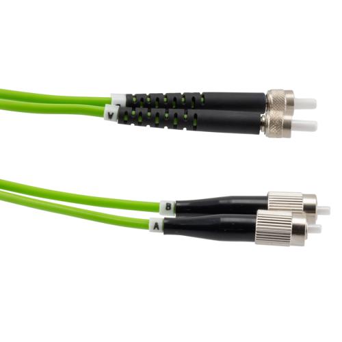 Fiber Optic Patch Cable SMA/PC-FC/PC Duplex 50/125 OM5 Multimode Fiber ...