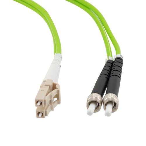 Fiber Optic Patch Cable SMA/PC-LC/PC Duplex 50/125 OM5 Multimode Fiber ...