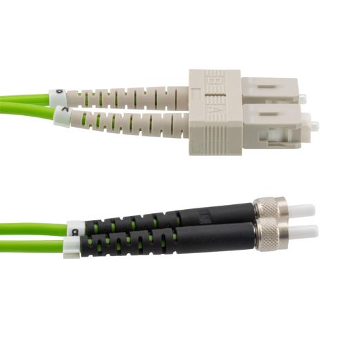 Fiber Optic Patch Cable SMA/PC-SC/PC Duplex 50/125 OM5 Multimode Fiber ...