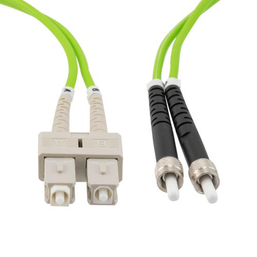 Fiber Optic Patch Cable SMA/PC-SC/PC Duplex 50/125 OM5 Multimode Fiber ...
