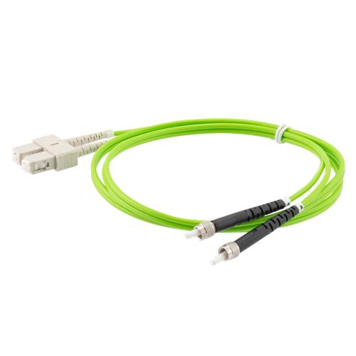 Fiber Optic Patch Cable SMA/PC-SC/PC Duplex 50/125 OM5 Multimode Fiber ...