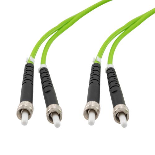 Fiber Optic Patch Cable SMA/PC-SMA/PC Duplex 50/125 OM5 Multimode Fiber ...