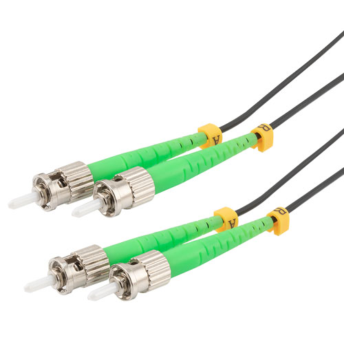 Fiber Optic Patch Cable ST/APC to ST/APC Duplex 9/125 SMF G.652.D 4.8mm ...