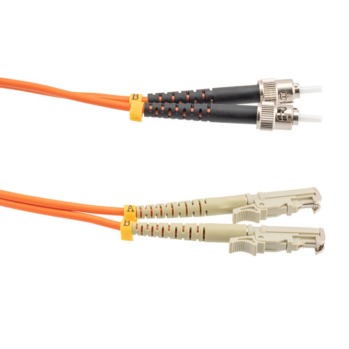 Fiber Optic Patch Cable ST/PC-E2000/PC Duplex 100/140 Large Core ...