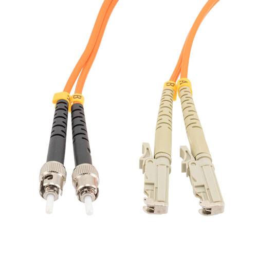 Fiber Optic Patch Cable ST/PC-E2000/PC Duplex 100/140 Large Core ...