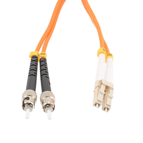 Fiber Optic Patch Cable ST/PC-LC/PC Duplex 100/140 Large Core Multimode ...