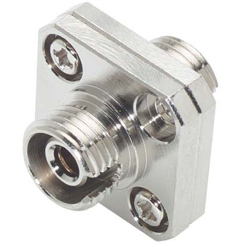 Fiber Coupler, FC / FC (Square Mounting), Bronze Alignment Sleeve - FOA-003